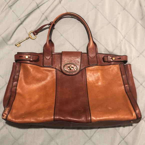 Fossil | Bags | Fossil Vintage Reissue Weekender Tote | Poshmark